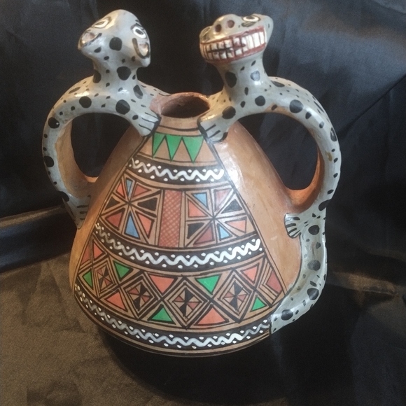 Other | Vintage Peruvian Ceremonial Inca Vase Pottery | Poshmark